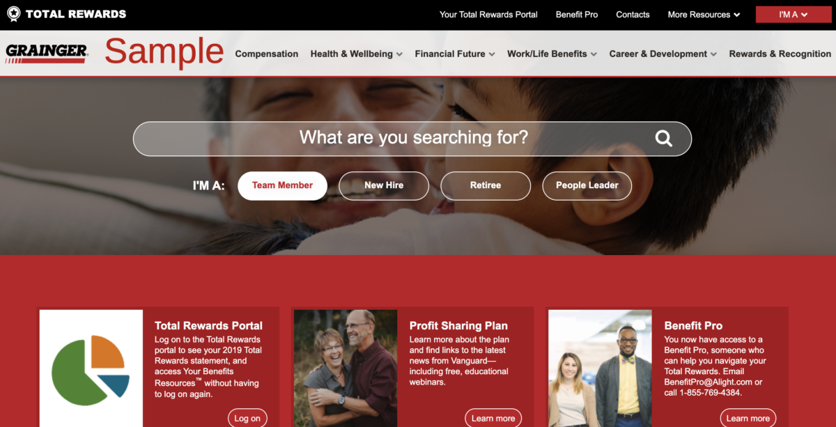 Grainger Employee Benefits Total Rewards YBR Login Register | Benefits ...