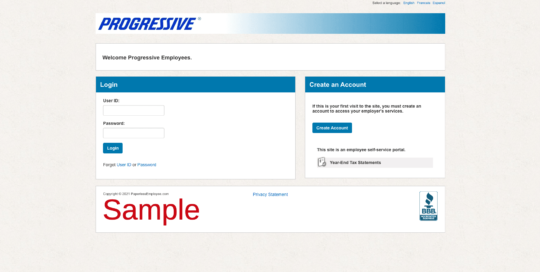 Progressive Employee Benefits | Login / Register | Benefits Account Manager