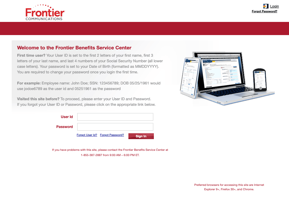 Frontier Communications Corporation | Employee Benefits