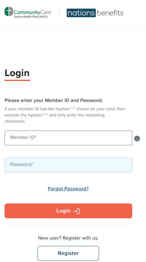 Community Care HMO 2023 | Nations Benefits | Member Portal