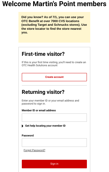 Martins Point Generation Advantage 2023 | CVS | Member Care